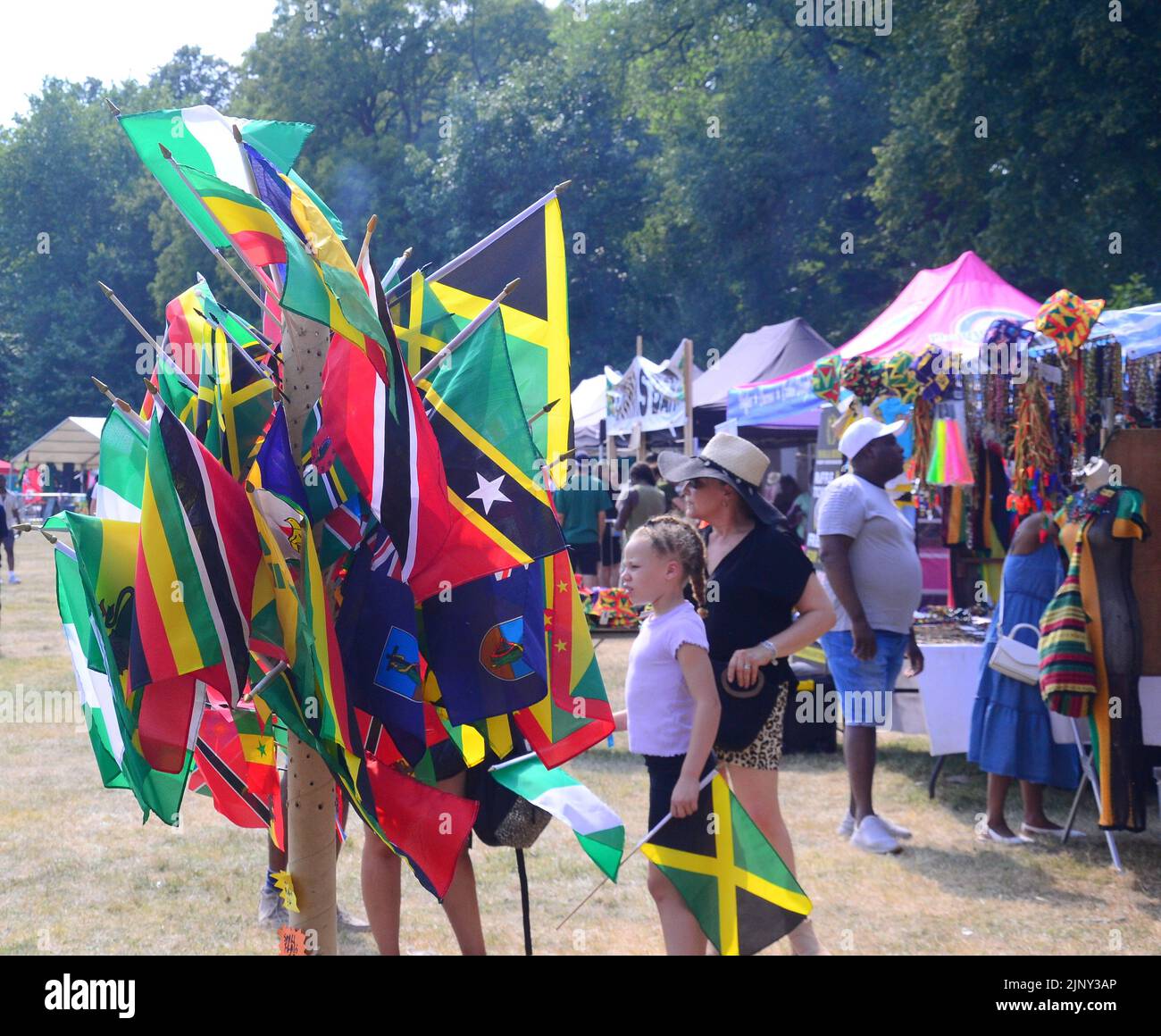 Manchester, UK, 14th August, 2022. The Manchester Caribbean Carnival ...