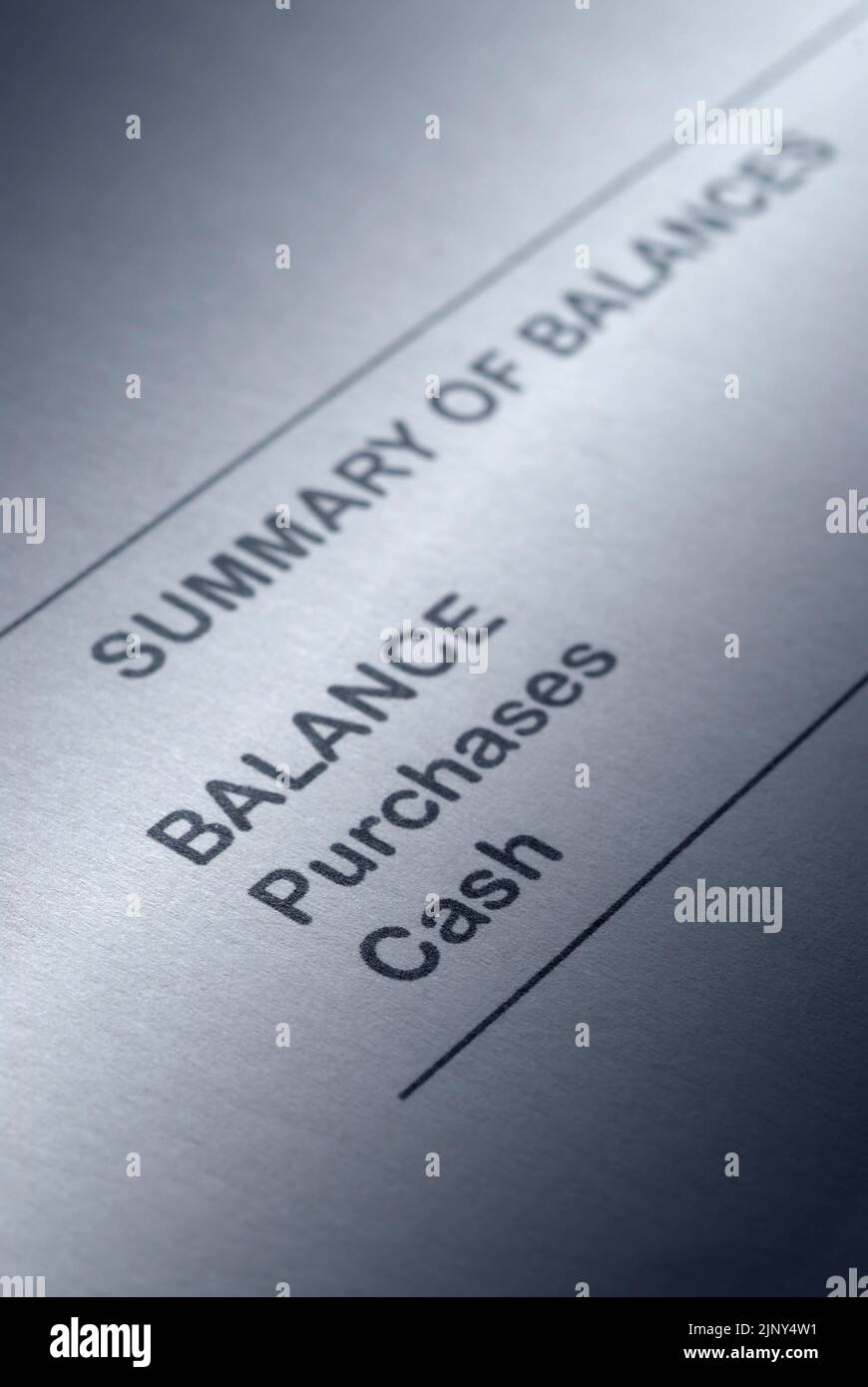 Bank statement hi-res stock photography and images - Alamy