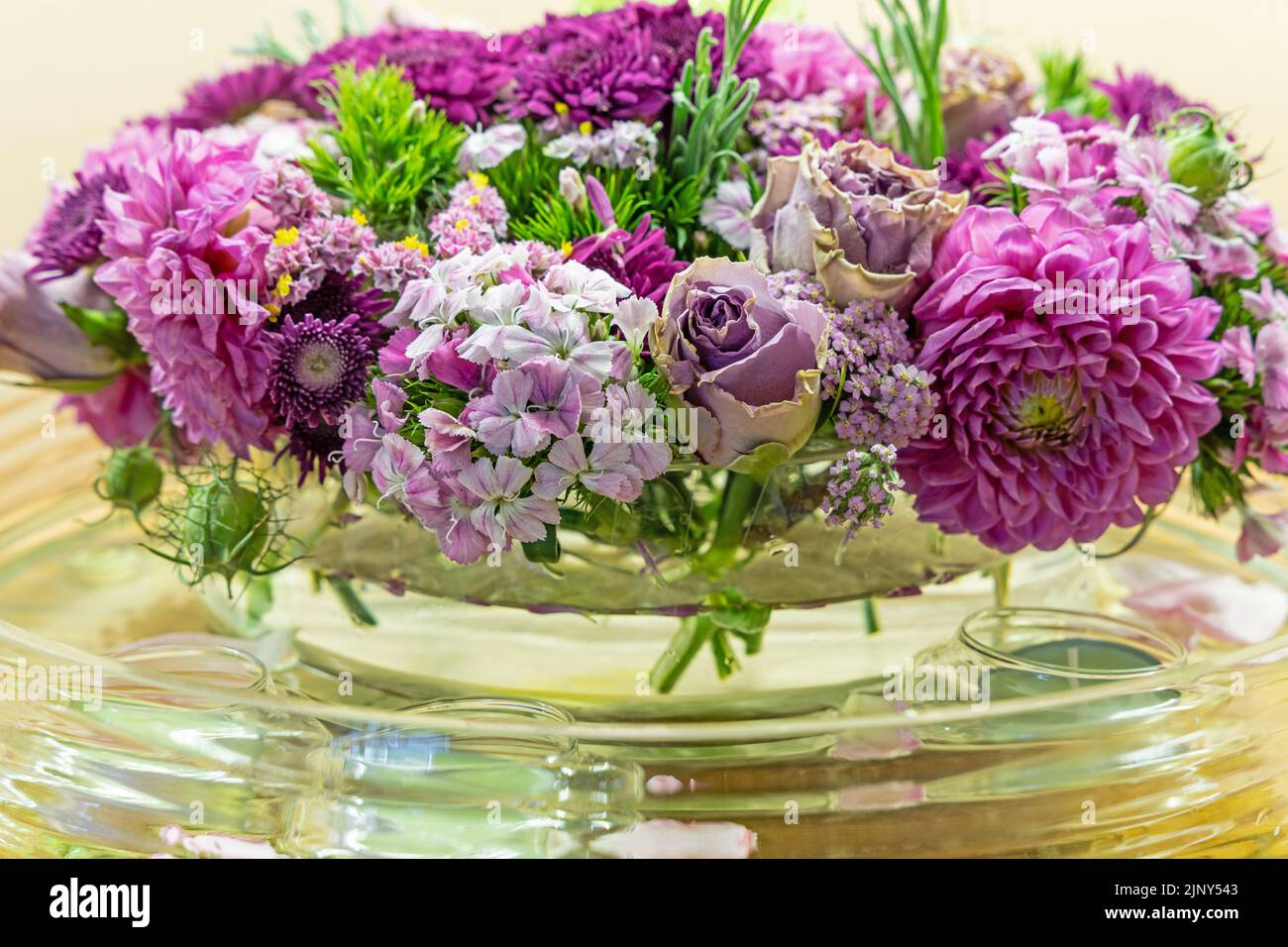 beautiful colorful floral arrangement Stock Photo - Alamy
