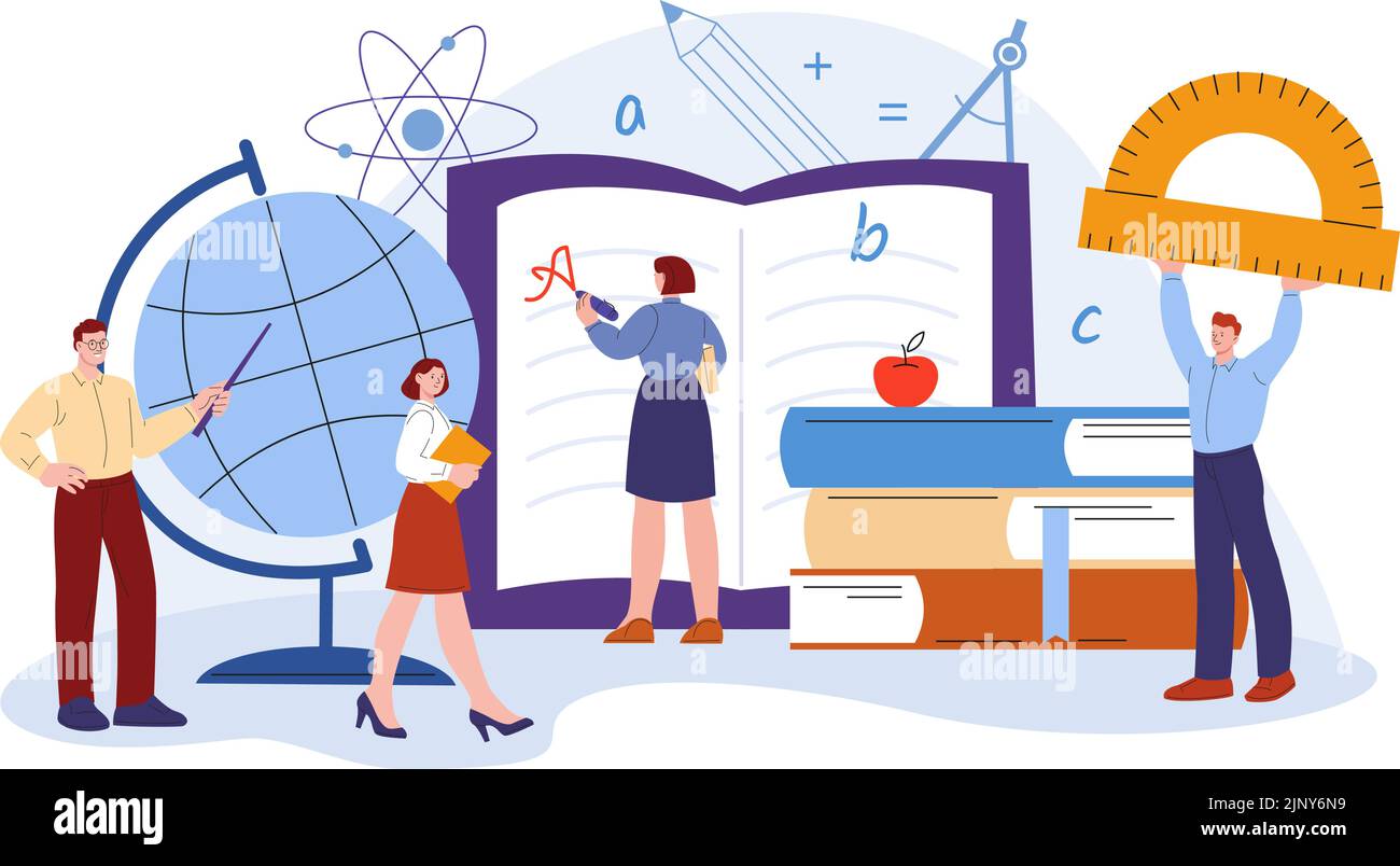 Co teachers Stock Vector Images - Alamy