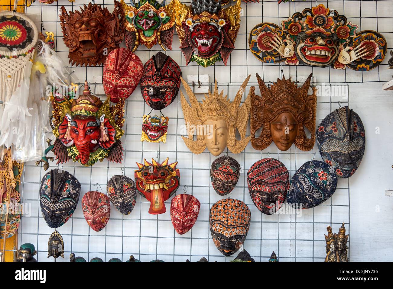 Balinese mask display hi-res stock photography and images - Alamy