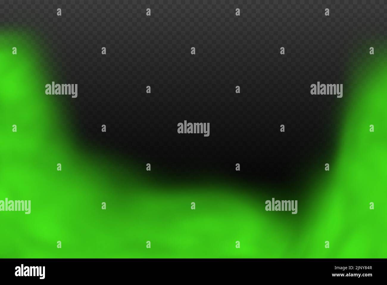 Realistic vector isolated on transparent background. Dust green ...