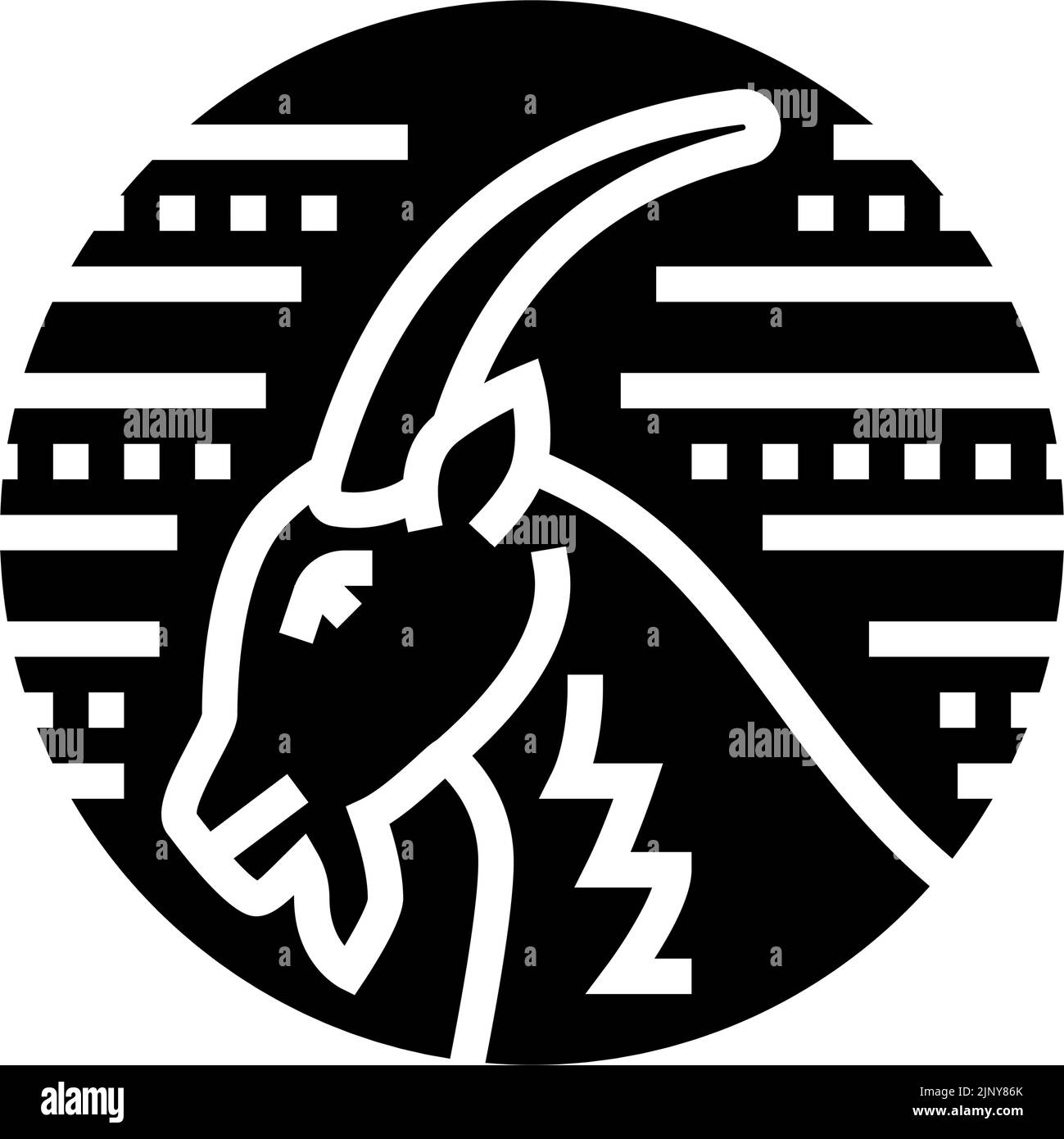 goat zodiac glyph icon vector illustration Stock Vector Image & Art - Alamy