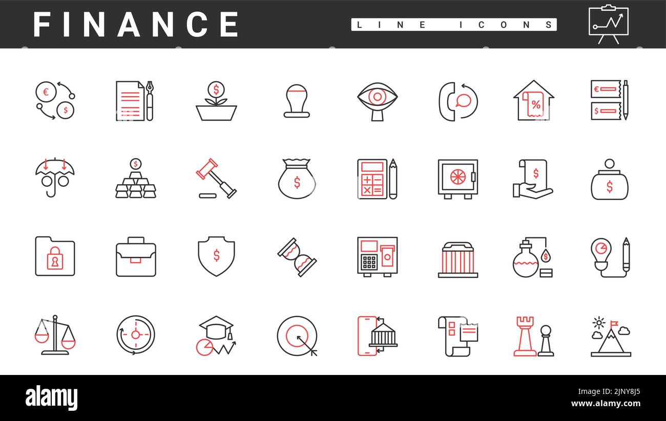 Business and finance, marketing strategy, financial development thin ...