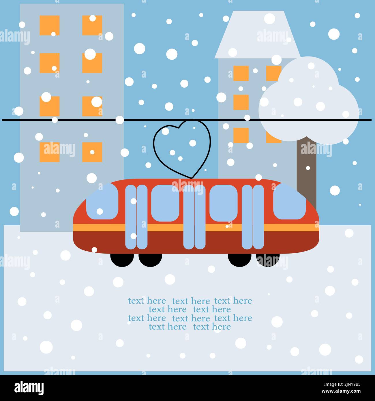 Red bus window Stock Vector Images - Alamy