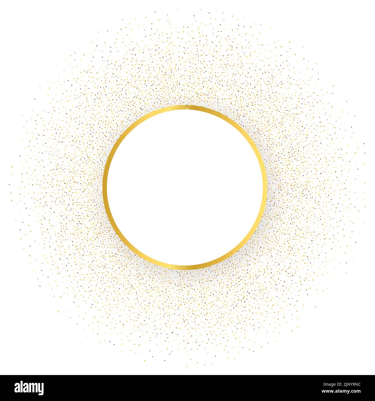 Conceptual background motion, gold particle or random pattern for flyer ...