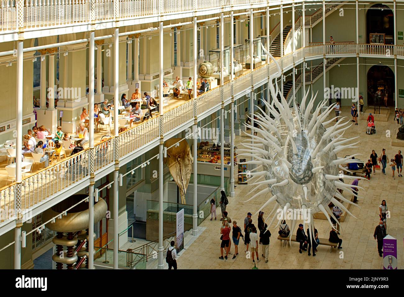EDINBURGH CITY NATIONAL MUSEUM OF SCOTLAND A 90 FEET GIANT REPLICA OF ...