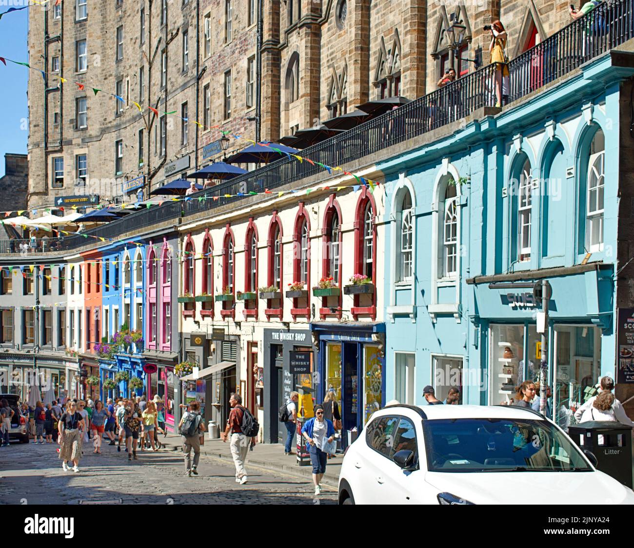 Coloured shop fronts hi-res stock photography and images - Alamy