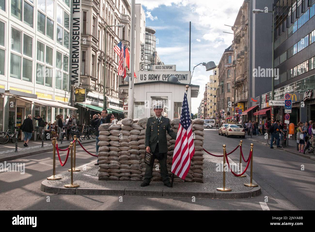 Checkpoint Charlie, Berlin, Germany Stock Photo - Alamy