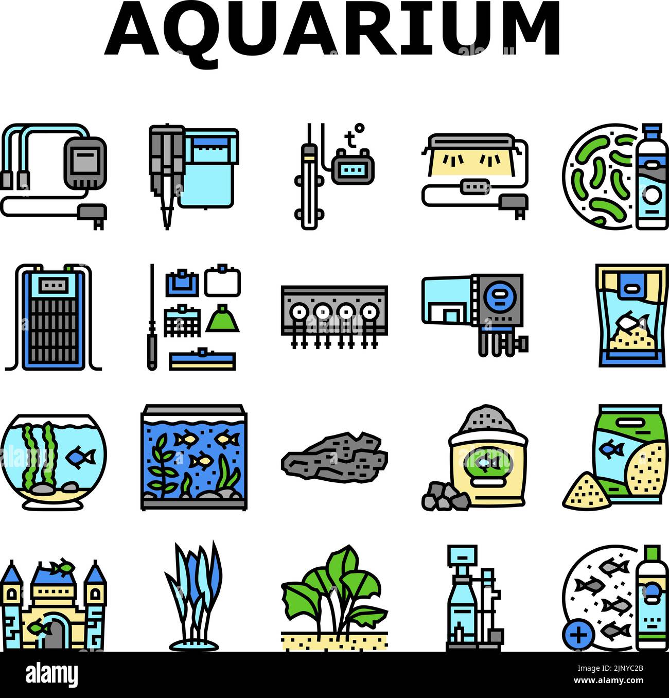 Square water tank glass Stock Vector Images - Alamy