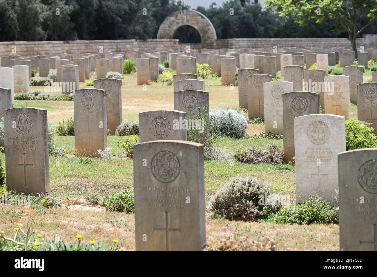 Gaza commonwealth war cemetery hi-res stock photography and images - Alamy