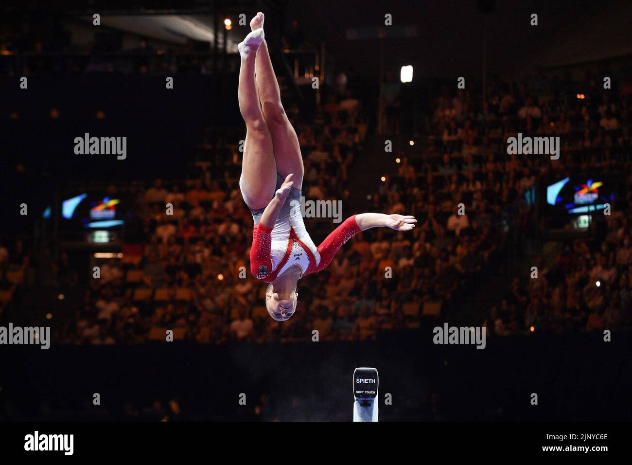 Munich, Germany. 14th Aug, 2022. European Championships, gymnastics ...