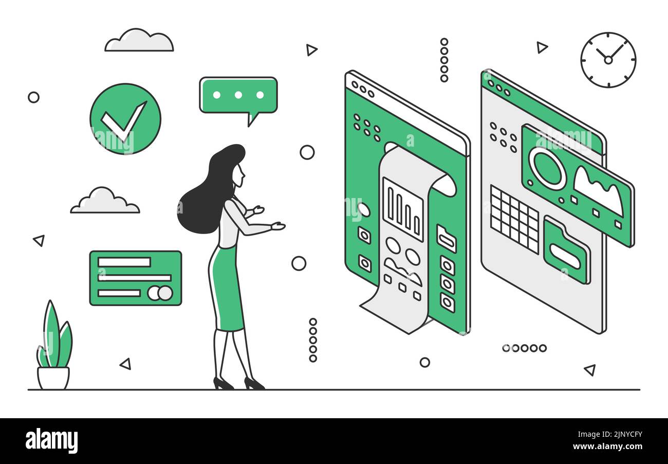 Big data storage and sources. Database information management and ...
