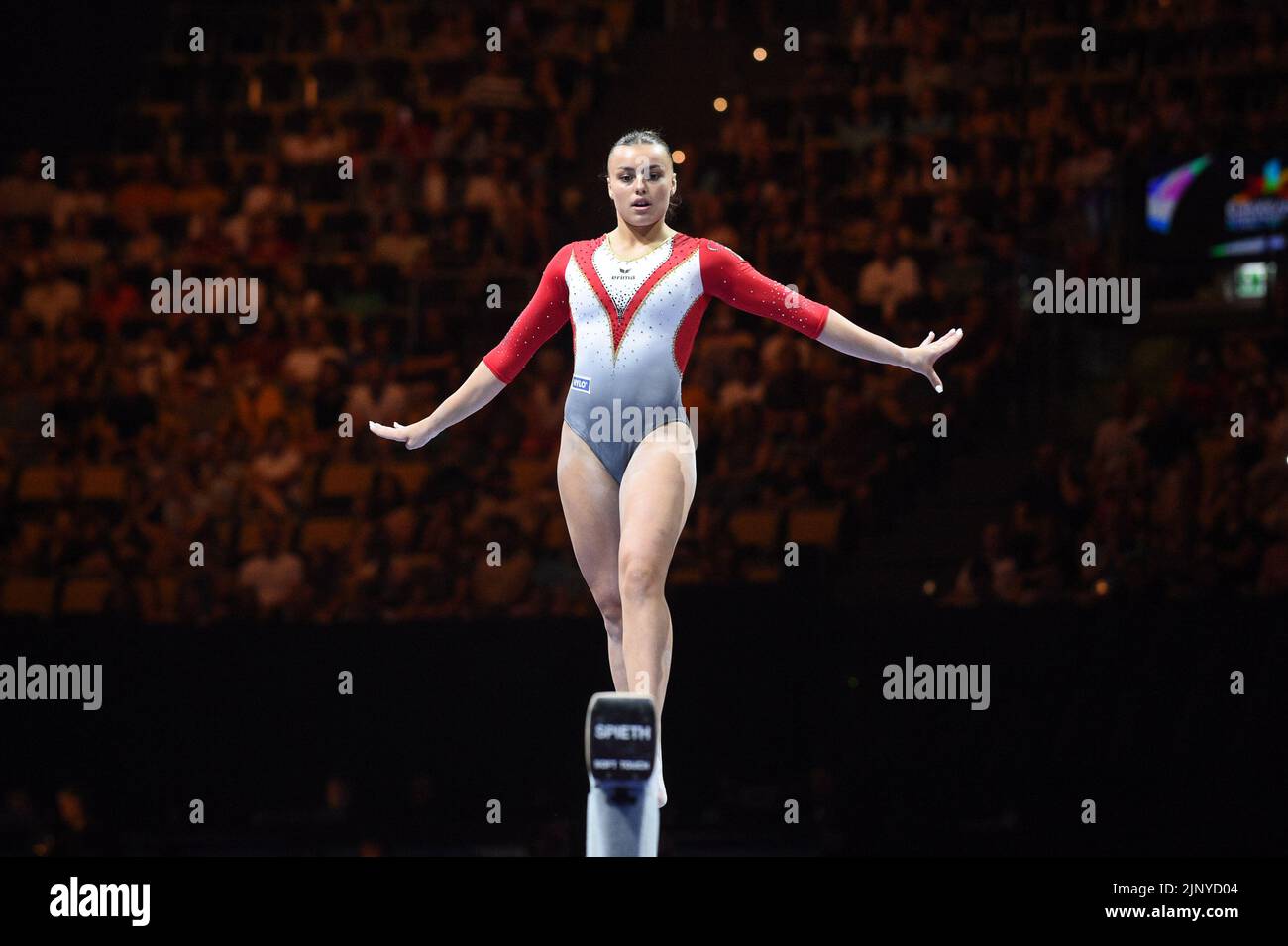 Munich, Germany. 14th Aug, 2022. European Championships, gymnastics ...
