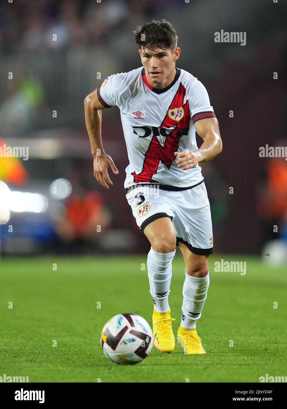 Fran Garcia of Rayo Vallecano during the La Liga match between FC ...