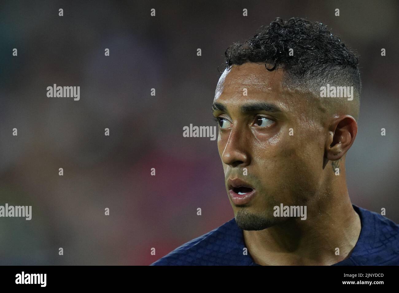 Raphael Dias Belloli Raphinha of FC Barcelona during the La Liga match ...