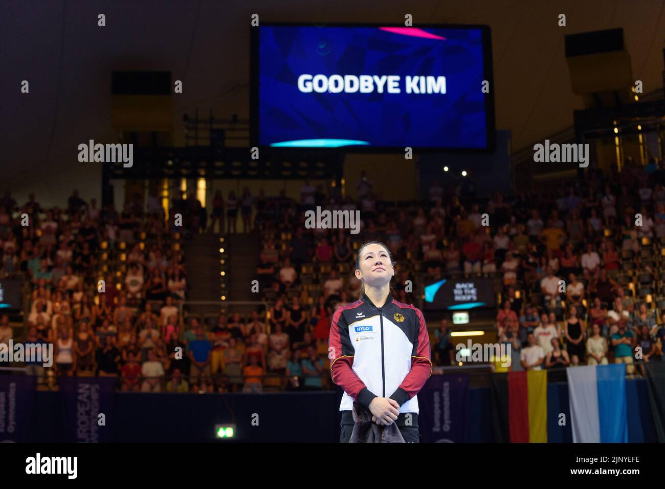 Munich, Germany. 14th Aug, 2022. European Championships, gymnastics ...