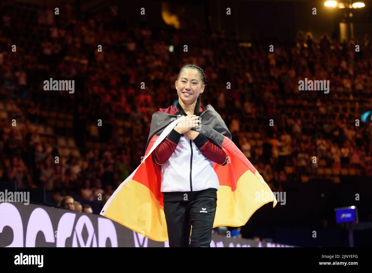 Munich, Germany. 14th Aug, 2022. European Championships, gymnastics ...