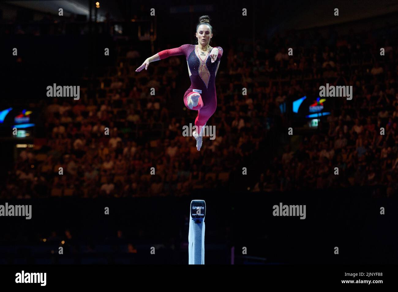 Munich, Germany. 14th Aug, 2022. European Championships, gymnastics ...