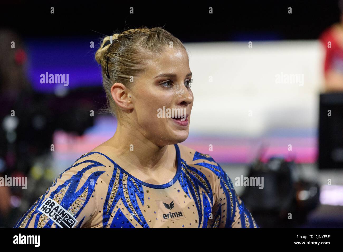 Munich, Germany. 14th Aug, 2022. European Championships, gymnastics ...