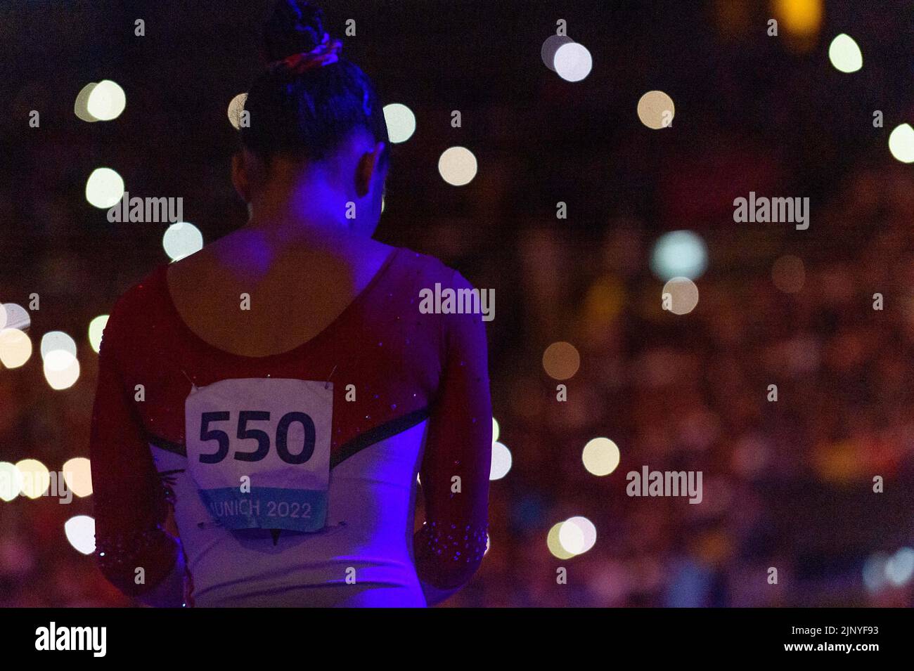 Munich, Germany. 14th Aug, 2022. European Championships, gymnastics ...