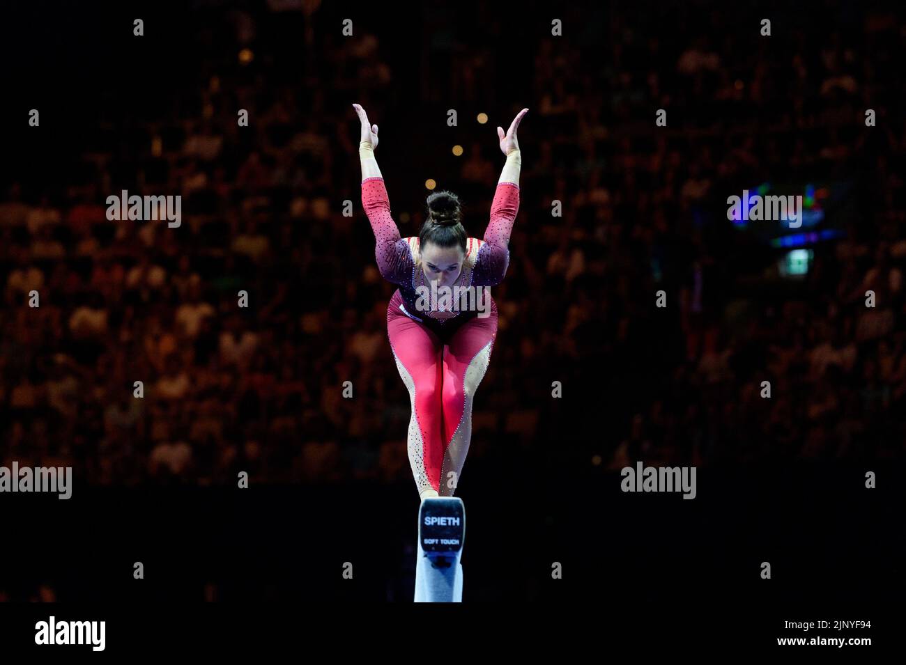 Munich, Germany. 14th Aug, 2022. European Championships, gymnastics ...