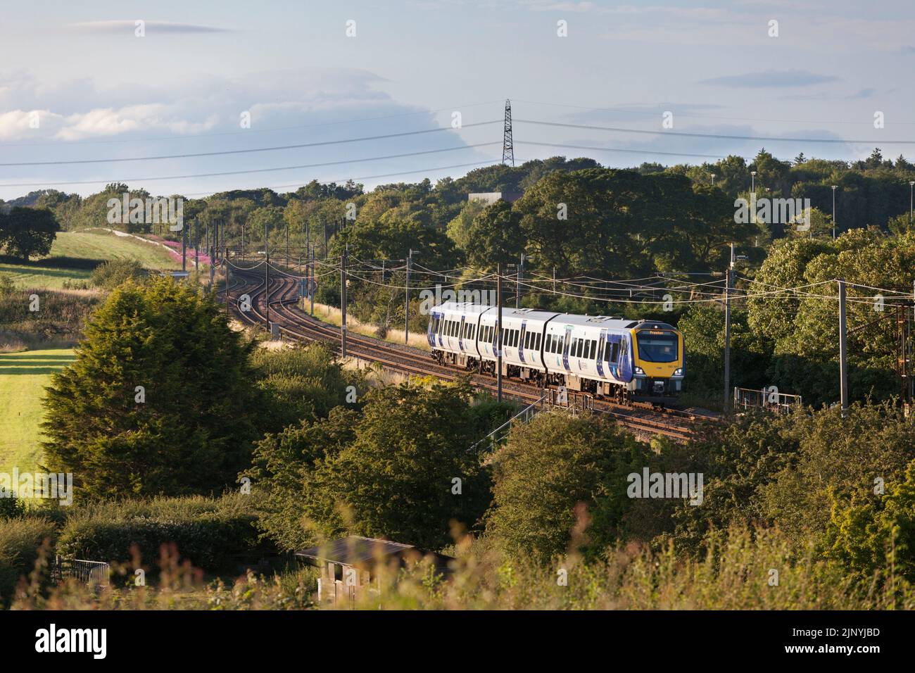 Northern Rail CAF class 195 diesel multiple unit train 195101 on the ...