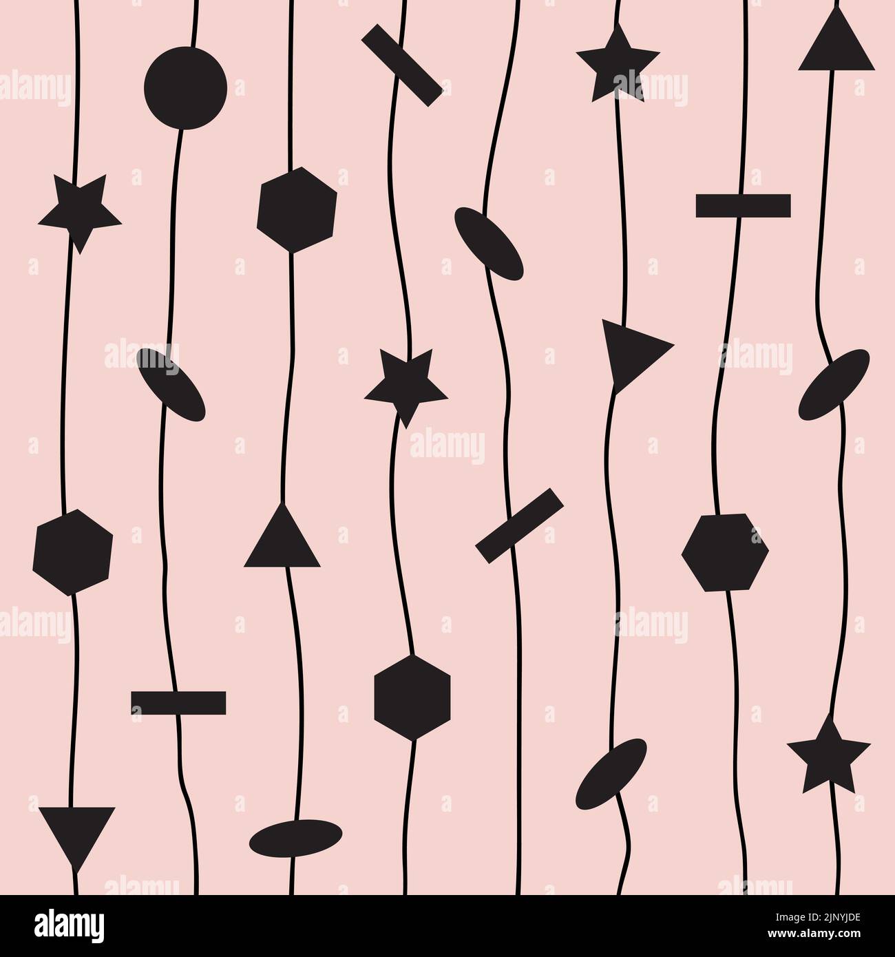 Seamless geometric object pattern texture. Geometric background with ...