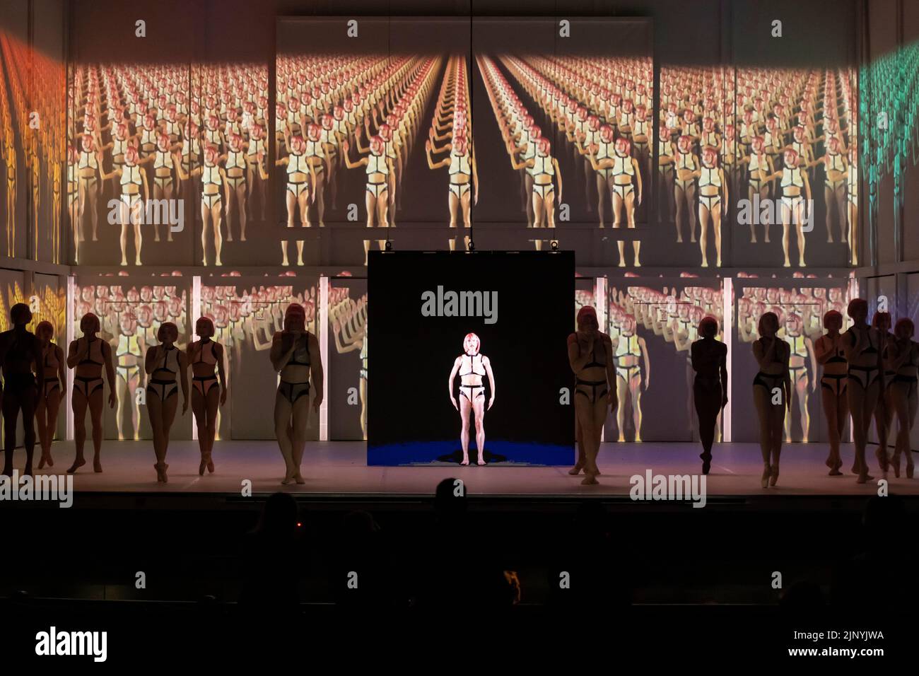 Edinburgh, UK. 13th Aug, 2022. Scottish Ballet perform a debut tonight ...