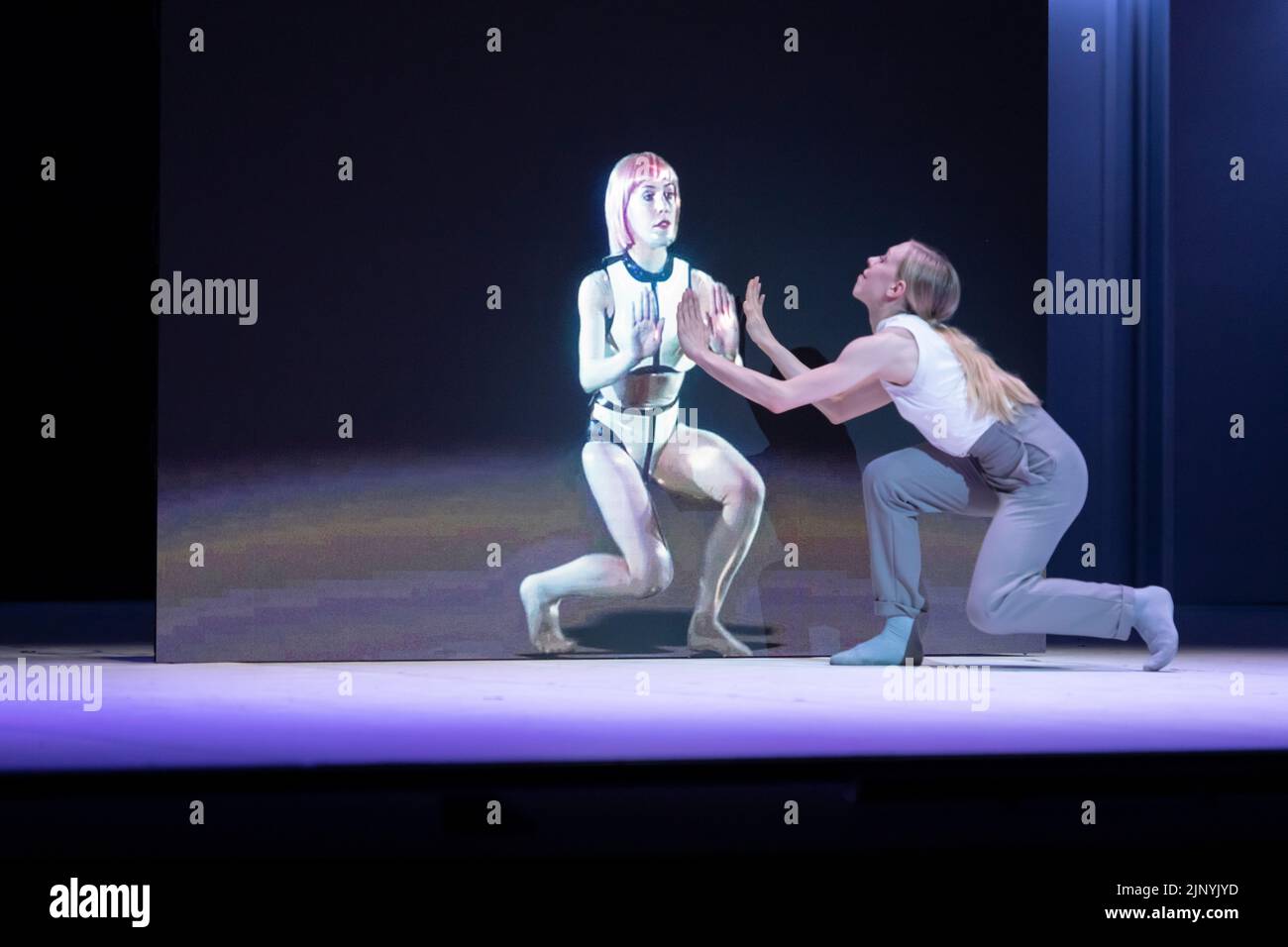 Edinburgh, UK. 13th Aug, 2022. Scottish Ballet perform a debut tonight ...