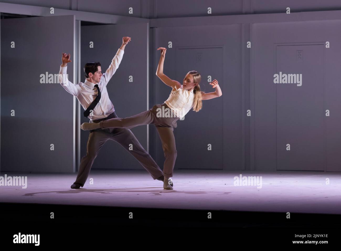 Edinburgh, UK. 13th Aug, 2022. Scottish Ballet perform a debut tonight ...