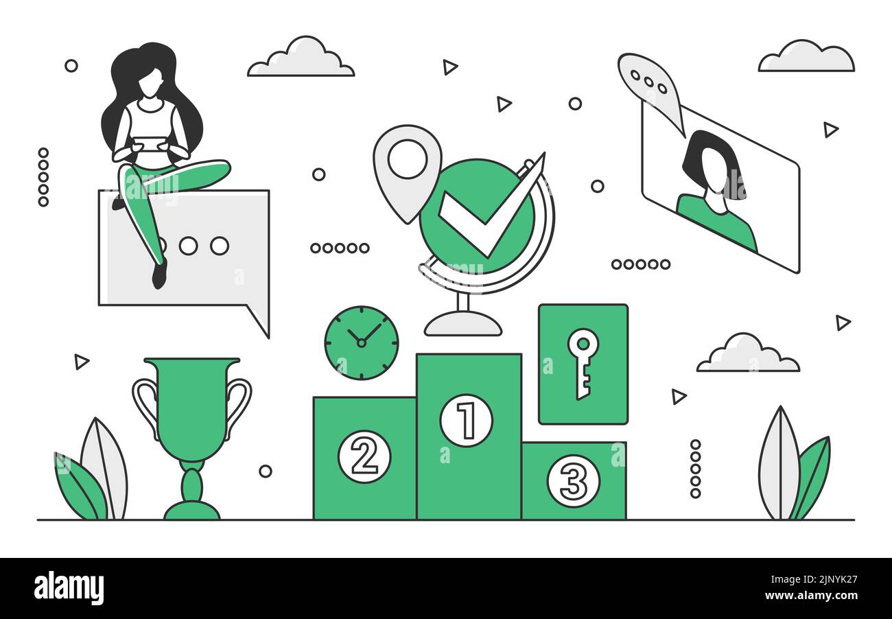 Business work priorities. Organize effective workflow, time management ...