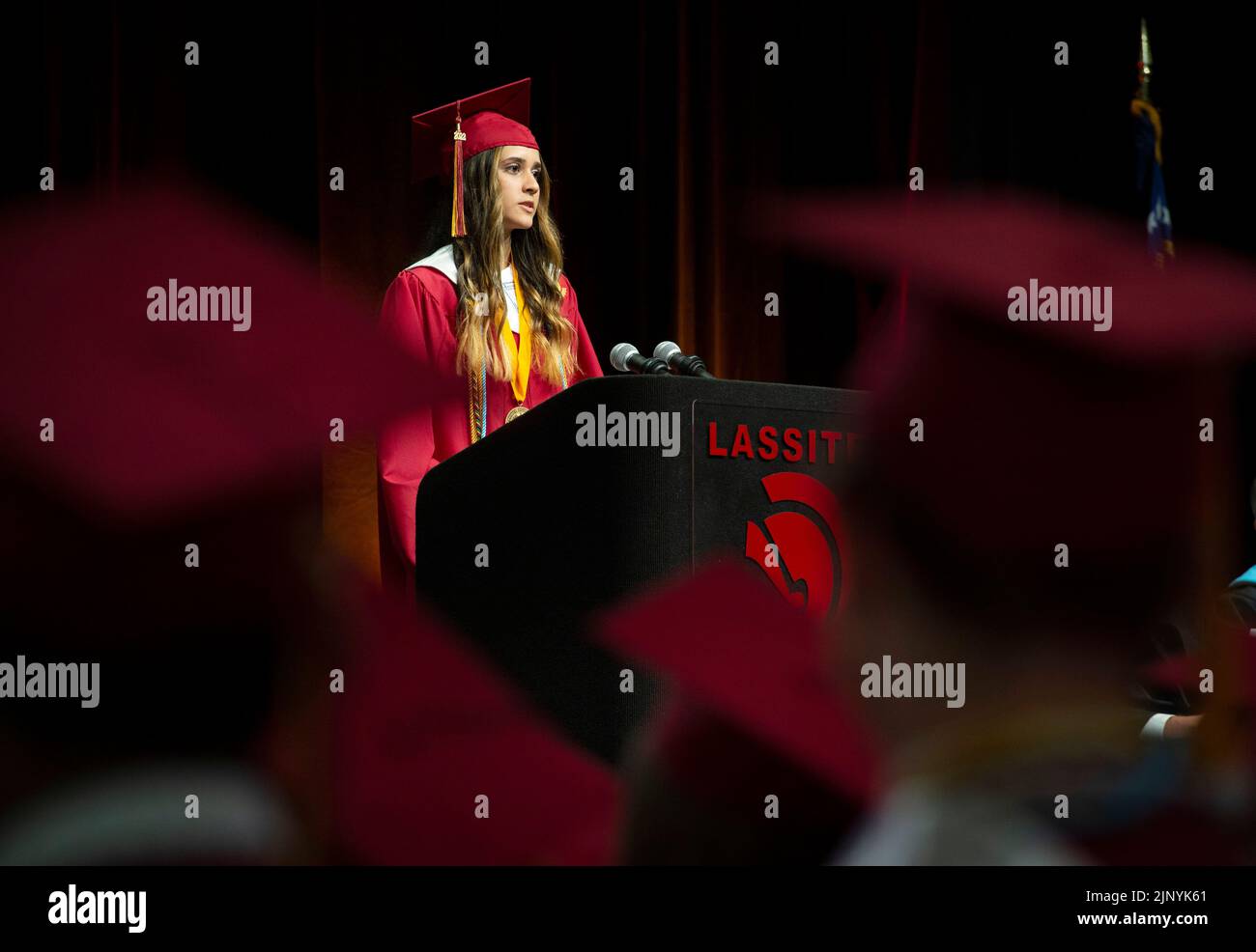 Marietta, Georgia, USA. 25th May, 2022. Lassiter High School graduation ...