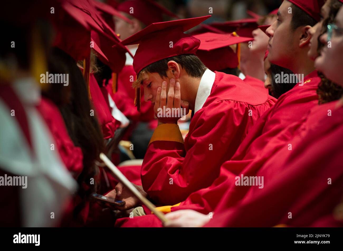 Marietta, Georgia, USA. 25th May, 2022. Lassiter High School graduation ...