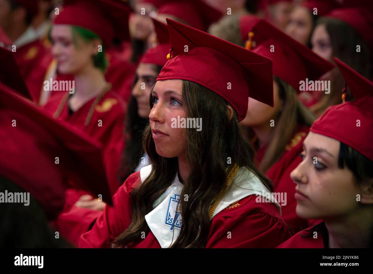 Marietta, Georgia, USA. 25th May, 2022. Lassiter High School graduation ...