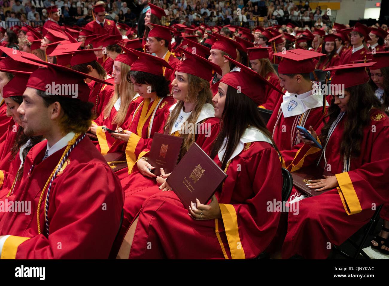 Marietta, Georgia, USA. 25th May, 2022. Lassiter High School graduation ...