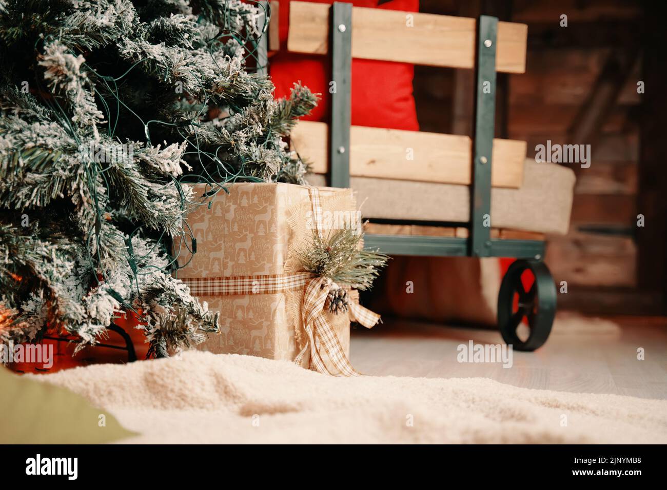 Christmas photo zone festive hi-res stock photography and images - Alamy