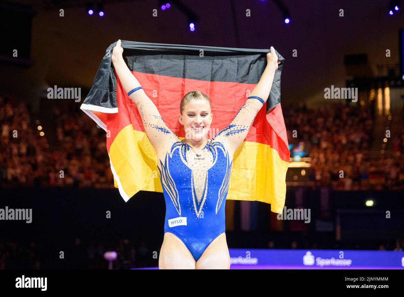 Munich, Germany. 14th Aug, 2022. European Championships, gymnastics ...