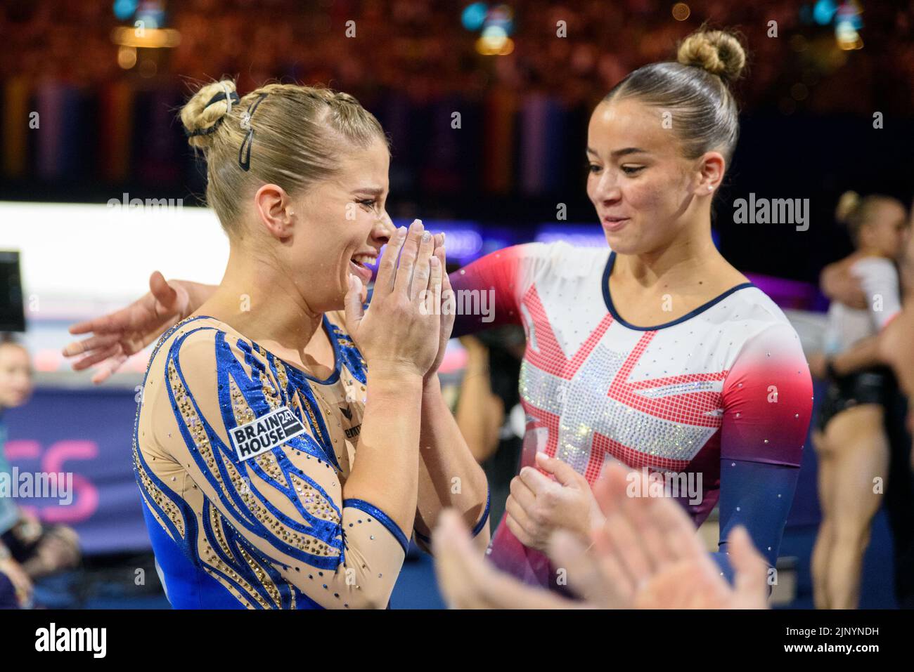 Munich, Germany. 14th Aug, 2022. European Championships, gymnastics ...