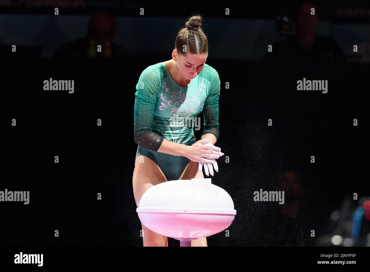 Munich, Germany. 14th Aug, 2022. European Championships, gymnastics ...