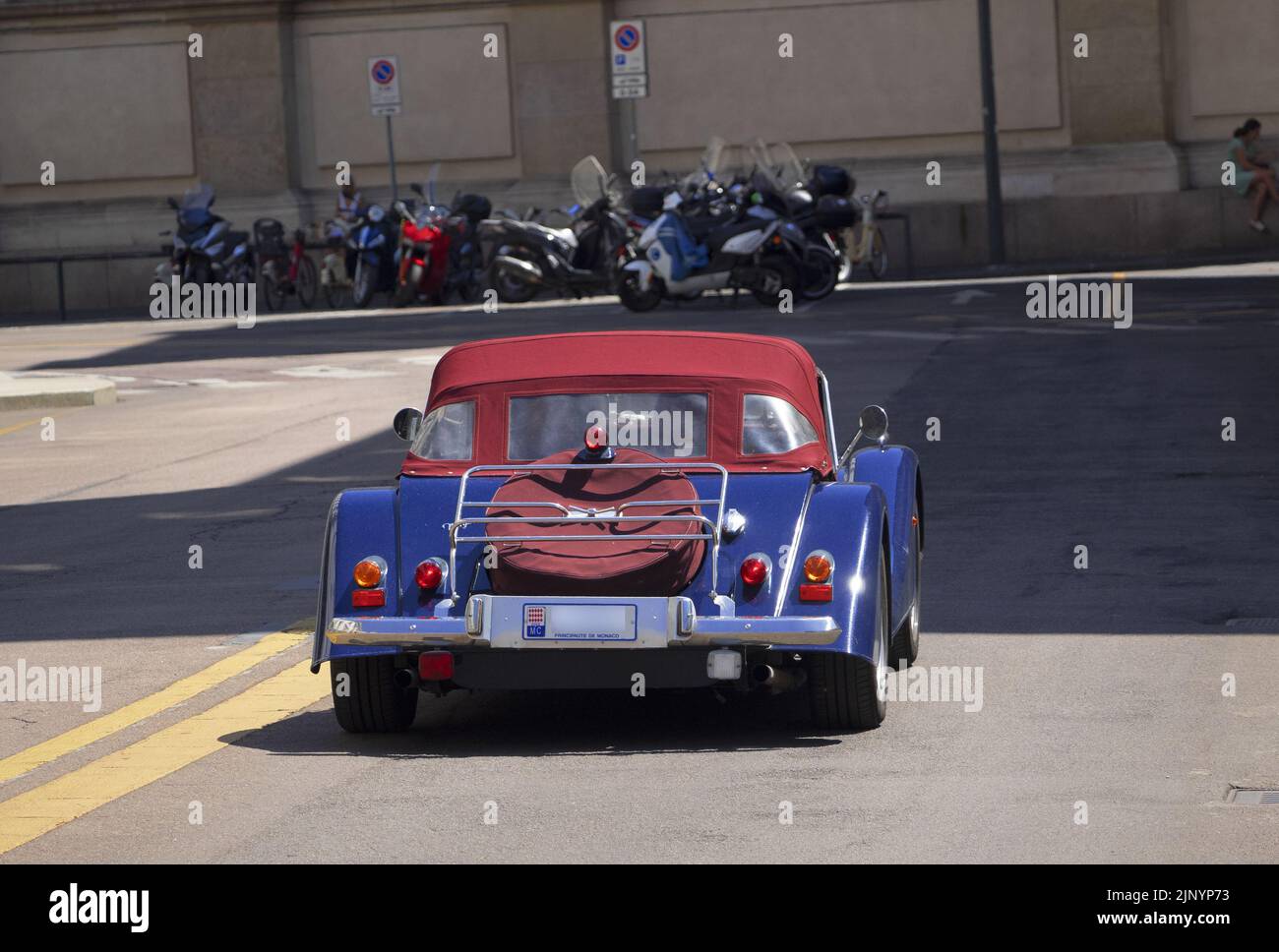 Morgan Classic, the spider for the summer holidays. Milan - Italy, 13 ...