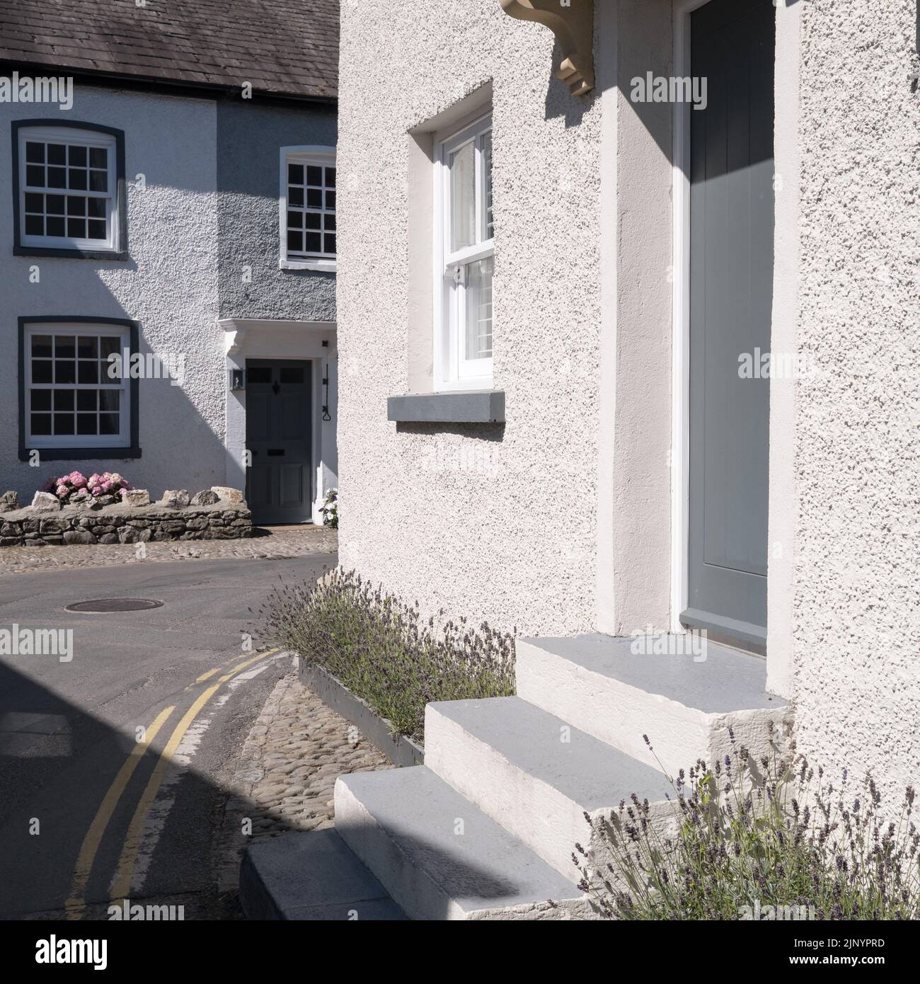 A Small Corner of Cartmel Village, Cumbria England Stock Photo - Alamy