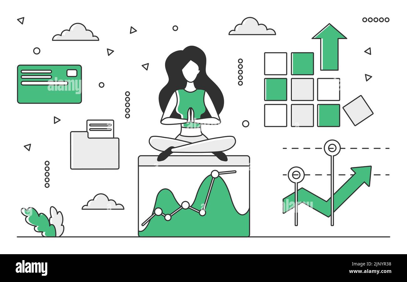 Business financial growth. Increasing income and profit, boosting ...