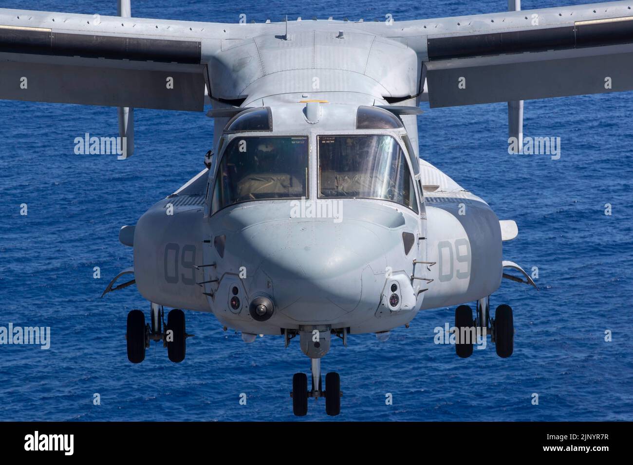 220813-N-VJ326-1204 PHILIPPINE SEA (Aug. 13, 2022) – An MV-22 Osprey ...