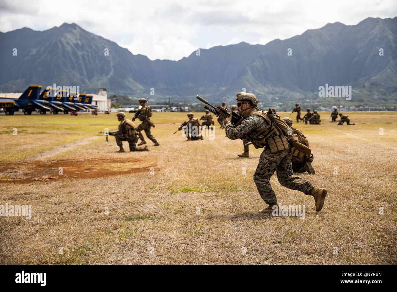 U.S. Marines with 3d Littoral Combat Team, 3rd Marine Littoral Regiment ...
