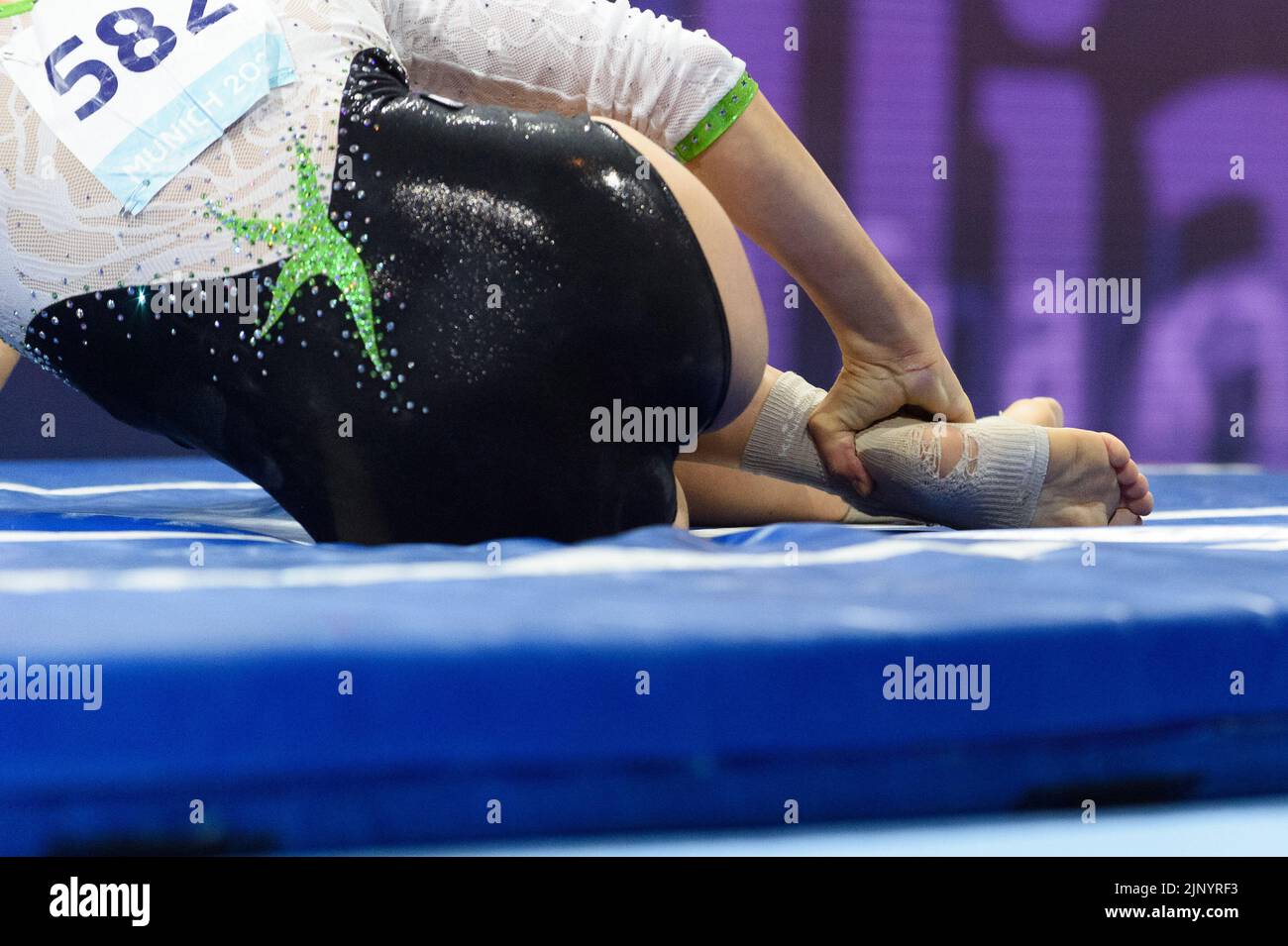 Munich, Germany. 14th Aug, 2022. European Championships, gymnastics ...