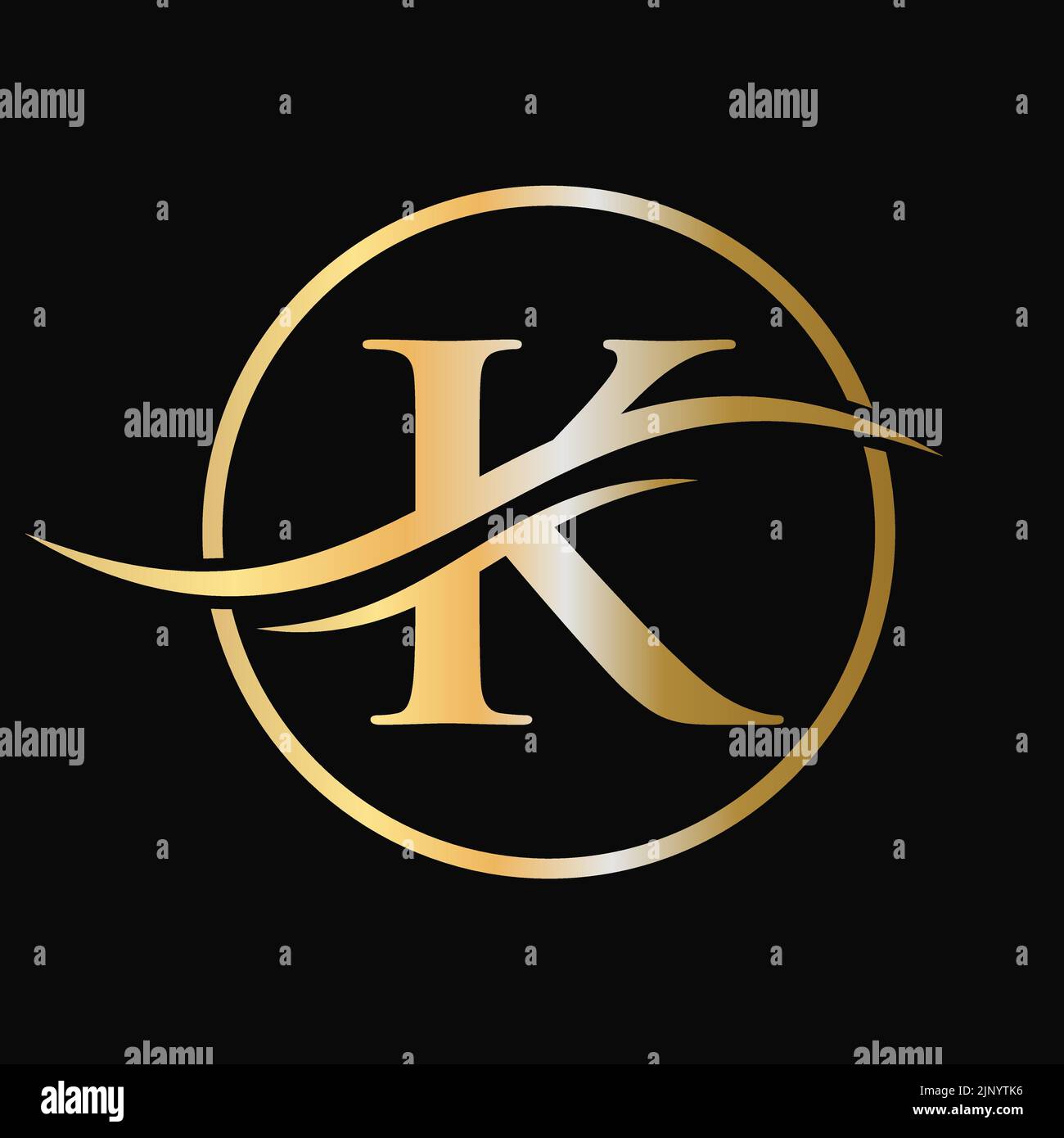 K logo vector hi-res stock photography and images - Alamy