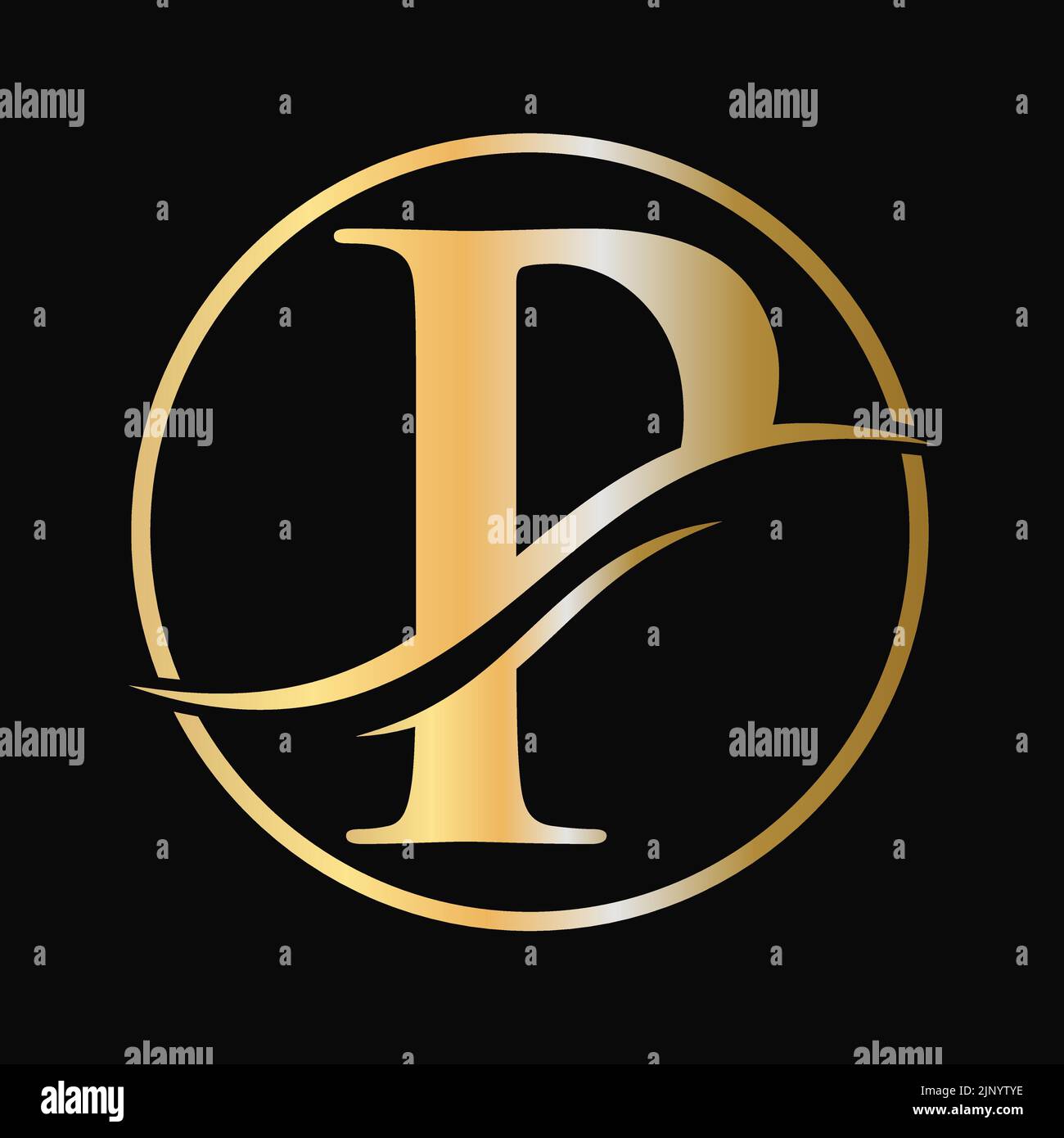 Elegant and stylish P logo design for your company. P letter logo ...