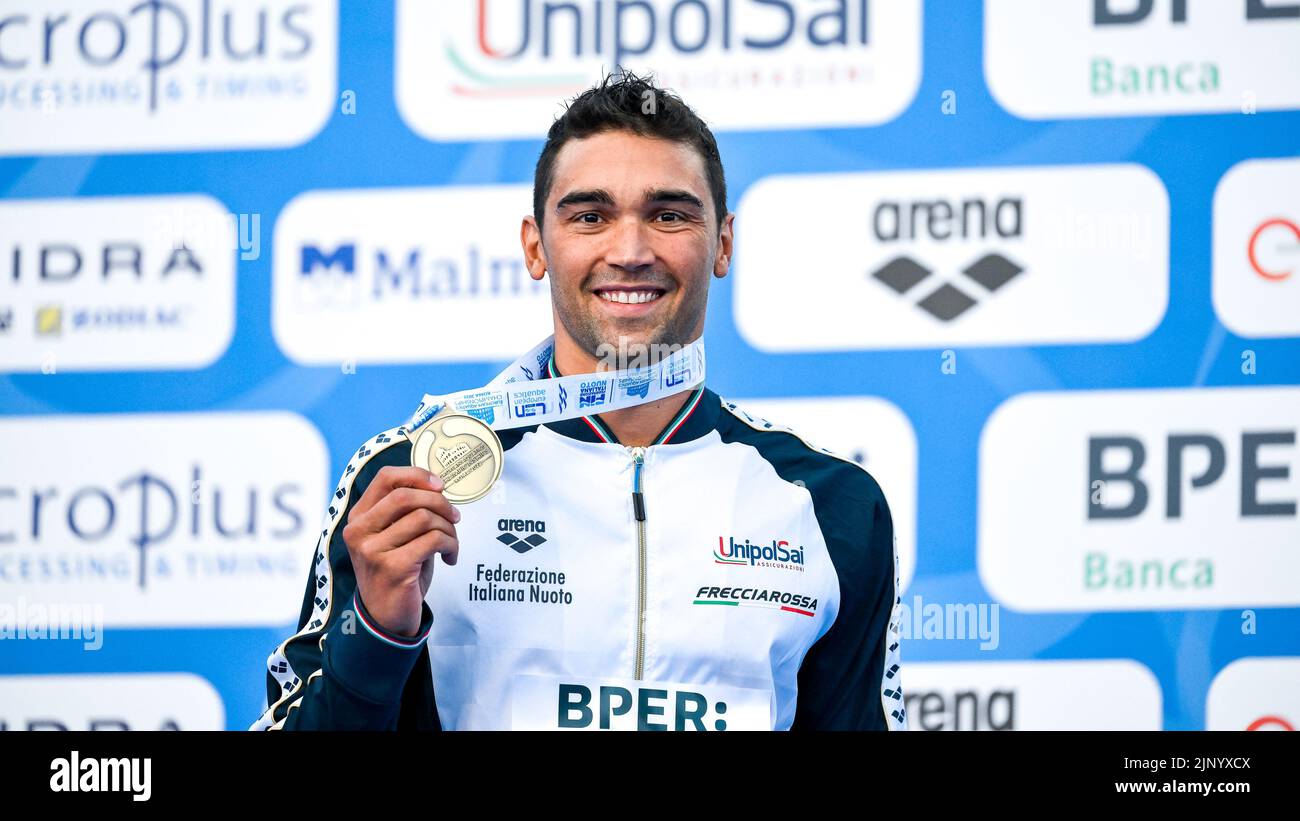 Pizzini luca ita italy bronze medal hi-res stock photography and images ...