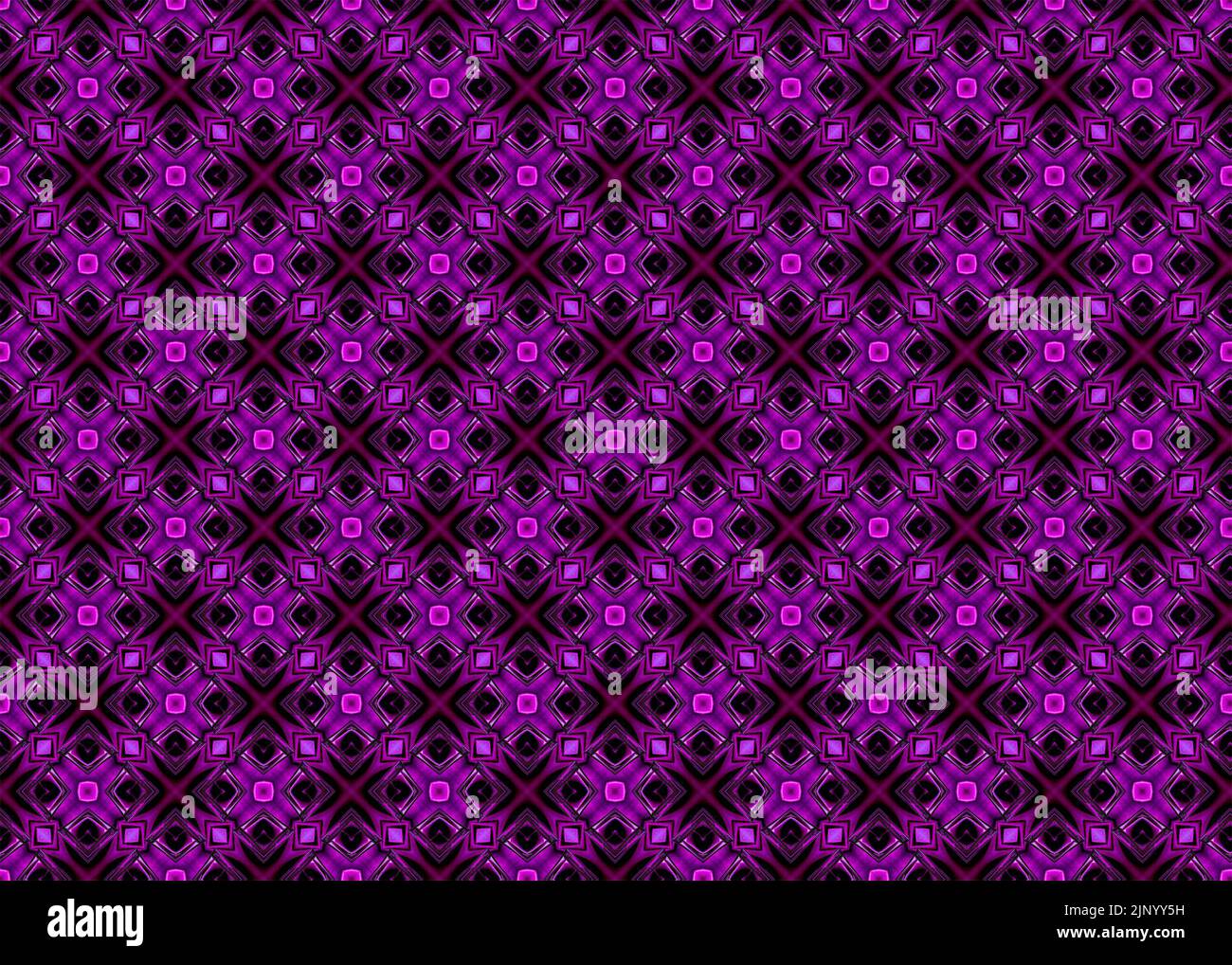 Seamless repeat pattern of shapes in purple Stock Photo - Alamy